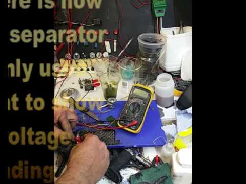 chlorophyll battery ? or Peltier Effect you decide i'm not sure yet ...