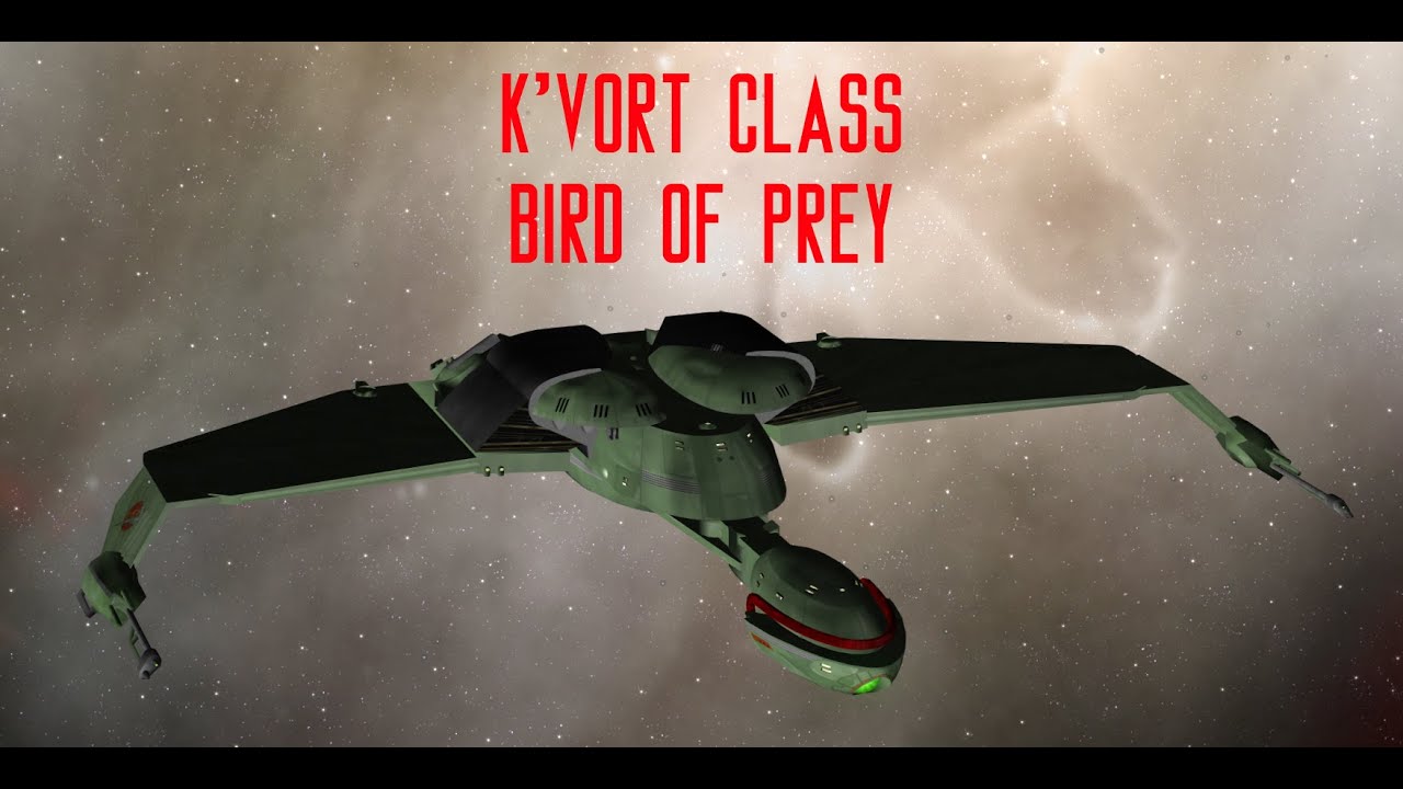Klingon BoP K'Vort Class - YouTube