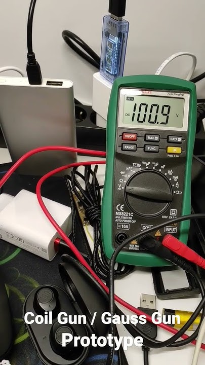 Coil Gun / Gauss Gun Prototype DIY - YouTube