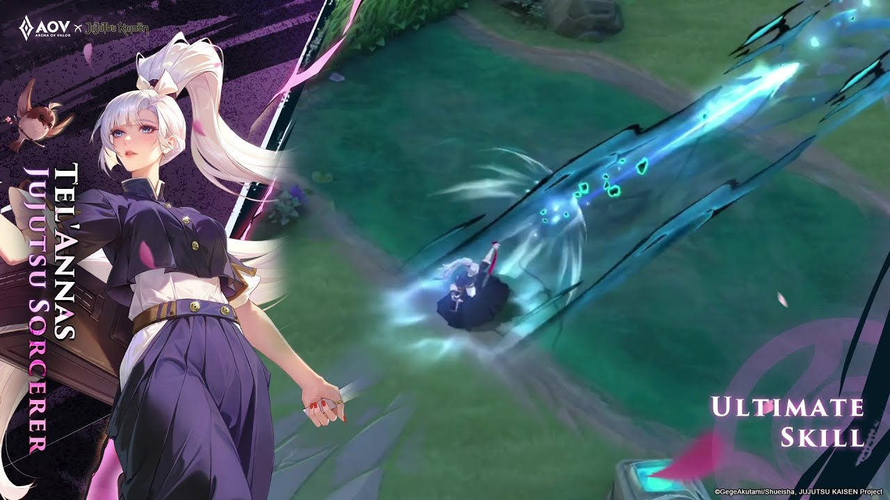 Tel'Annas Jujutsu Sorcerer Skin Spotlight - Garena AOV (Arena of Valor ...
