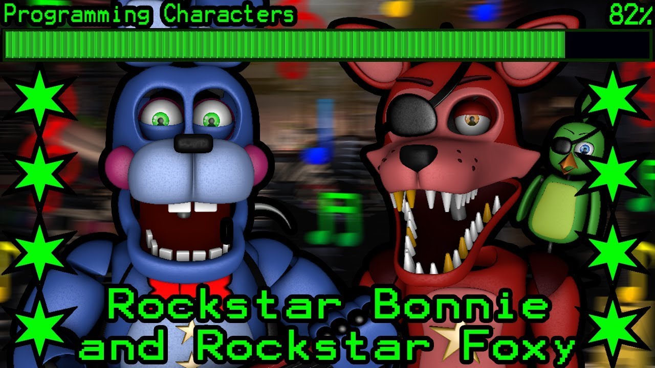 How will Rockstar Bonnie and Rockstar Foxy work in Ultimate Custom ...