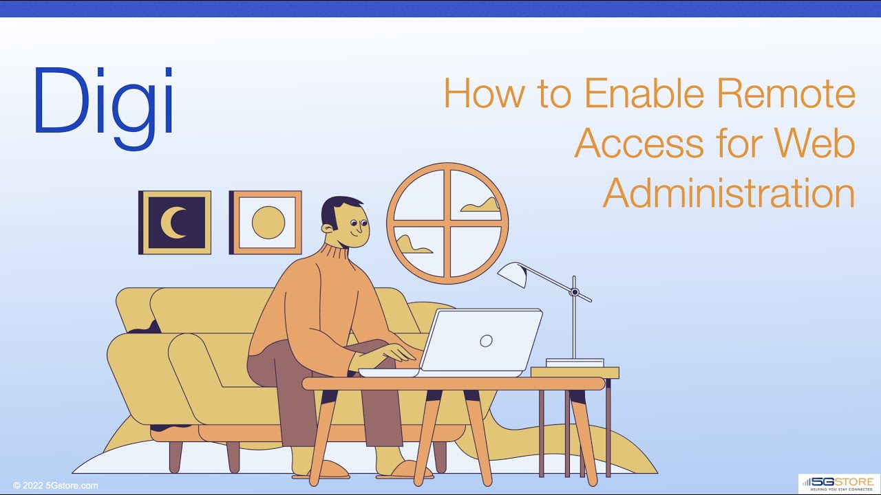 Digi - How to Enable Remote Access for Web Administration - YouTube