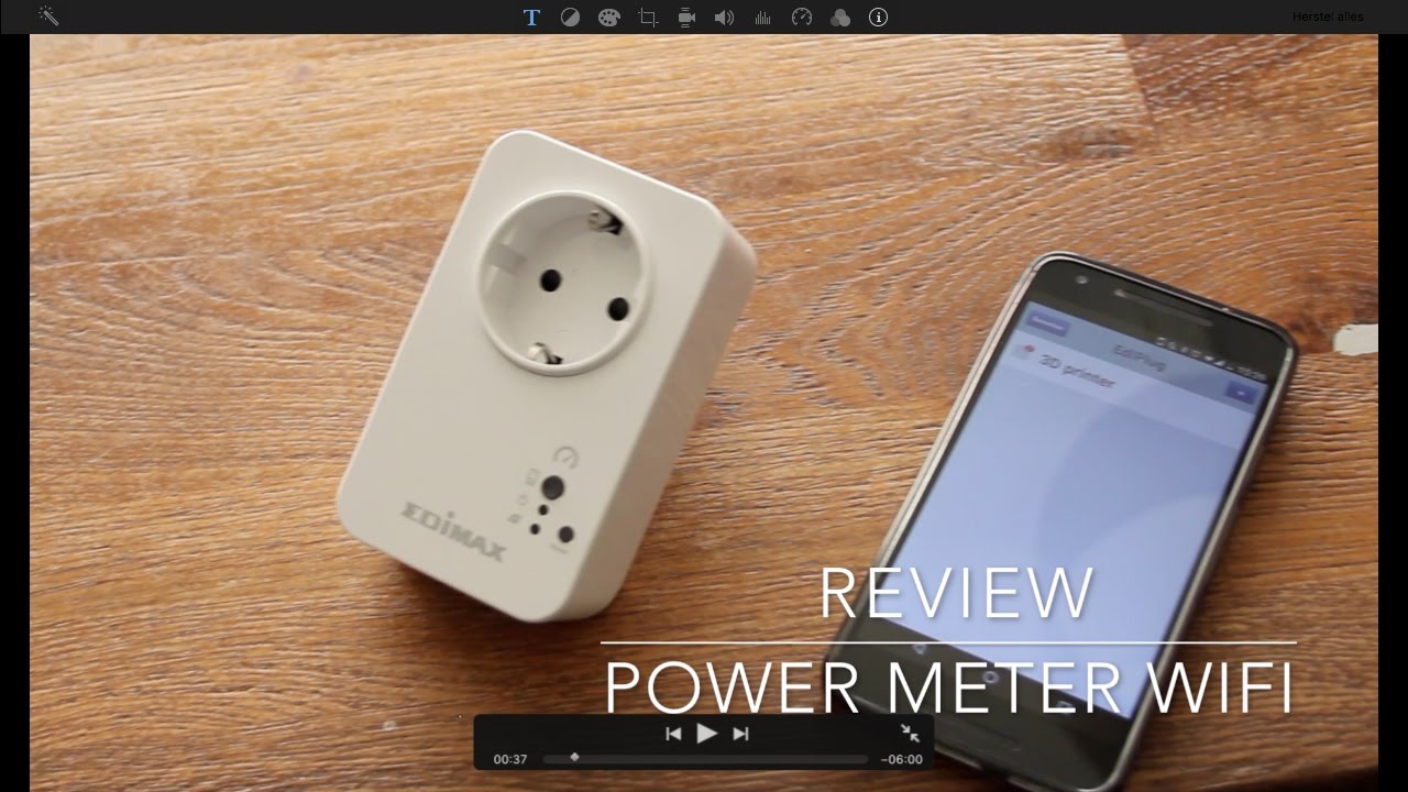 Review Edimax Smart Plug with Power Meter - YouTube