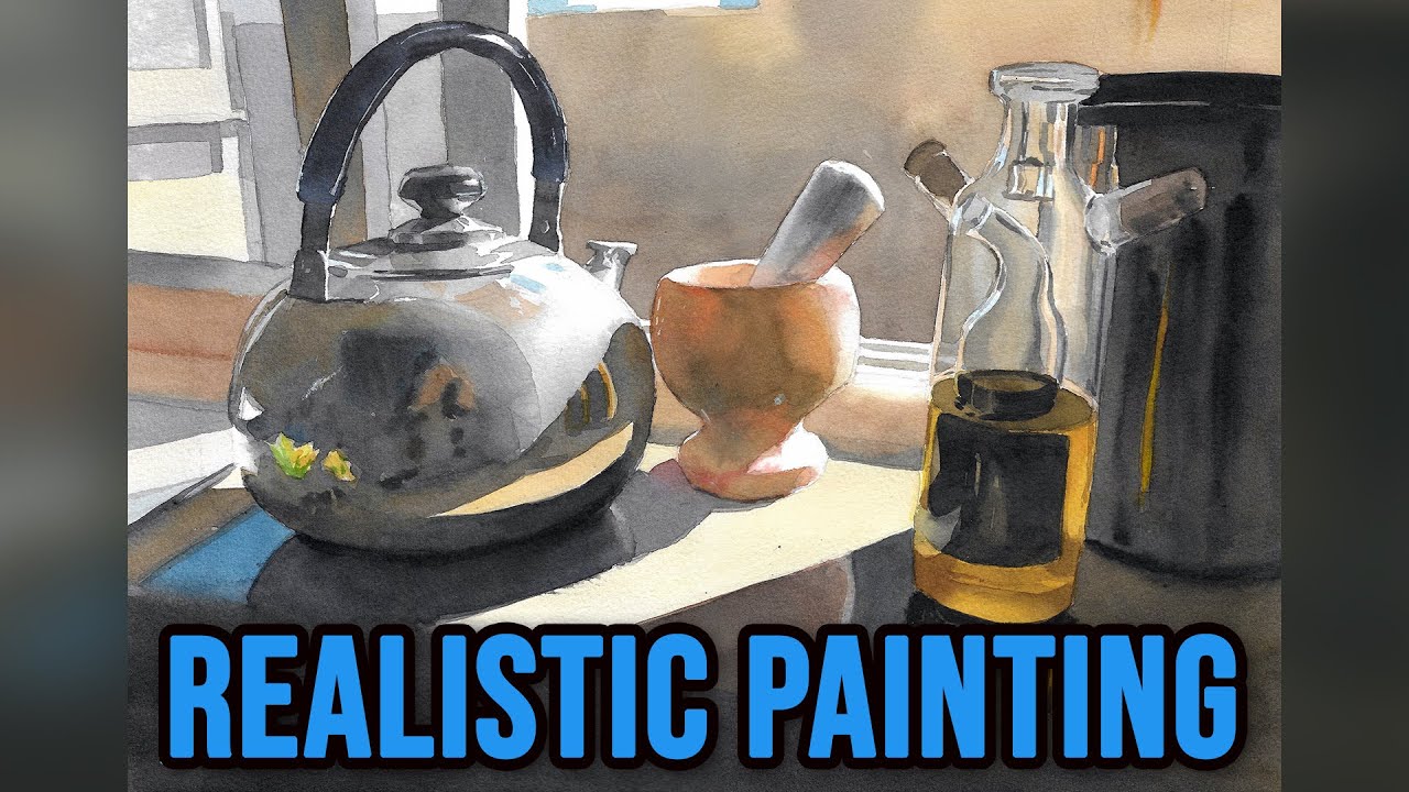 The Reality of REALISTIC Watercolor Painting - YouTube