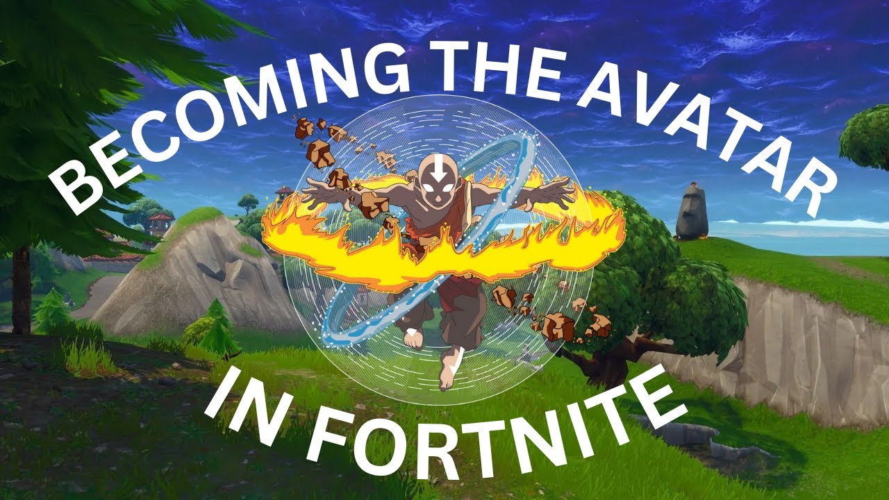 Becoming the Avatar in Fortnite (New Element Mythics) - YouTube
