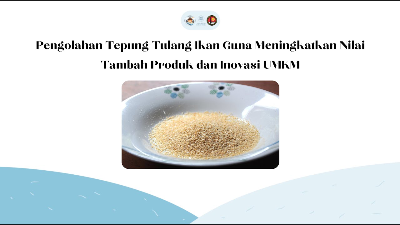 Tutorial Pengolahan Tepung Tulang Ikan - YouTube