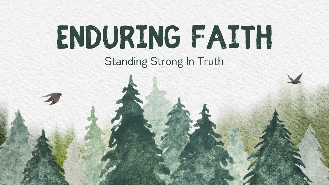 Faith Filled Obituary | Enduring Faith - YouTube