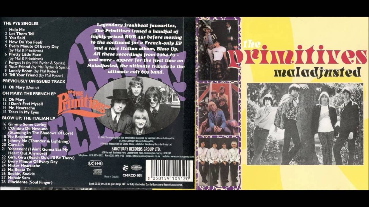 The Primitives -- Maladjusted [64-67] - YouTube