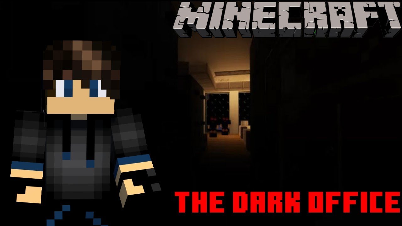 Minecraft: I Can't Find Anything! - The Dark Office (Custom Map) - YouTube