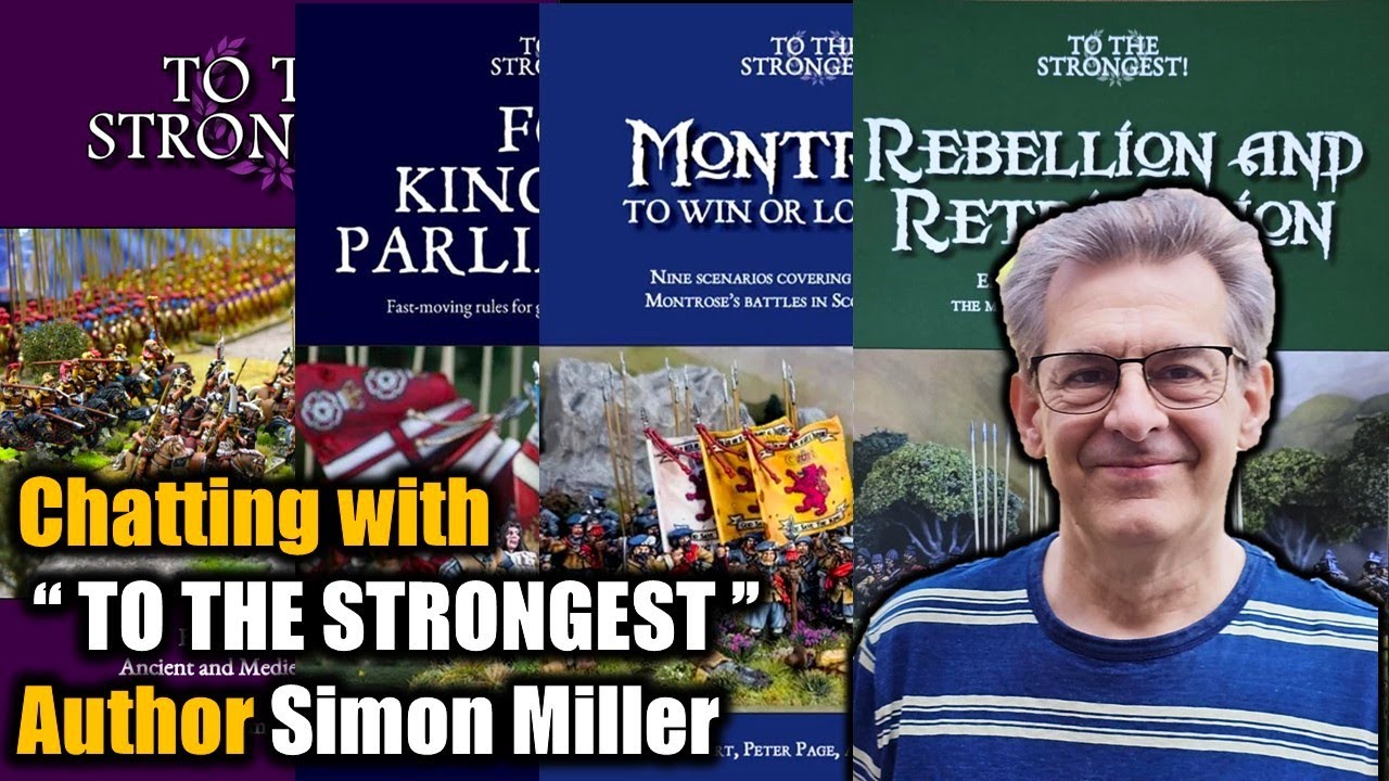 Chatting with Simon Miller Author of ''TO THE STRONGEST'' Rules - YouTube