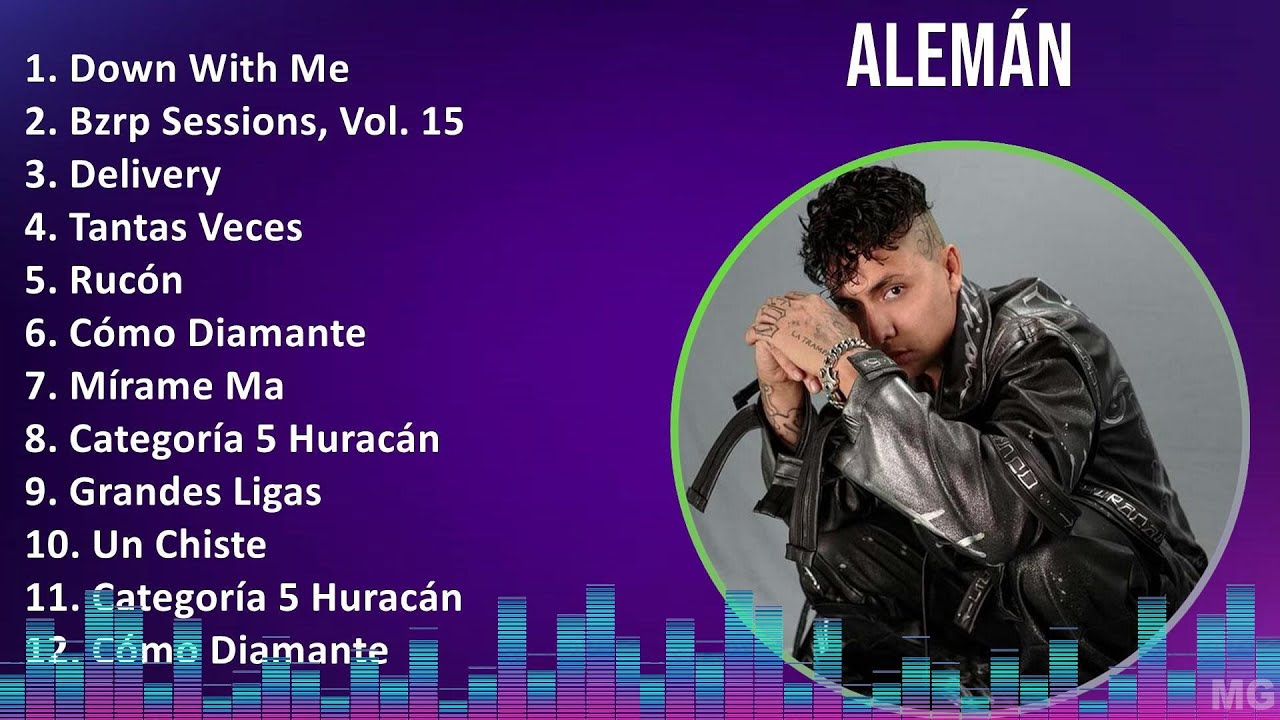 Alemán 2024 MIX Favorite Songs - Down With Me, Bzrp Sessions, Vol. 15 ...