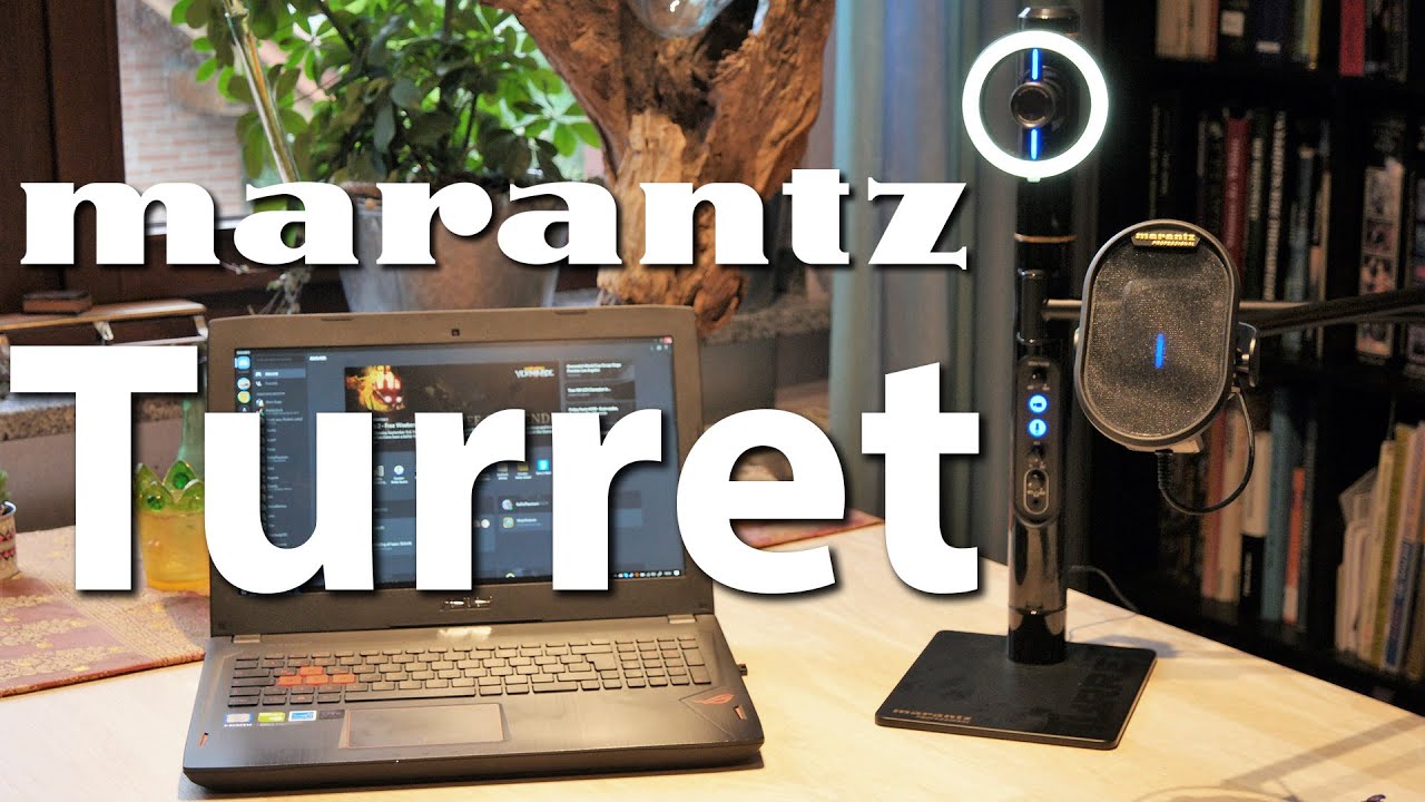Marantz Turret - All-in-One Streamer System mit Webcam und Mikro im ...
