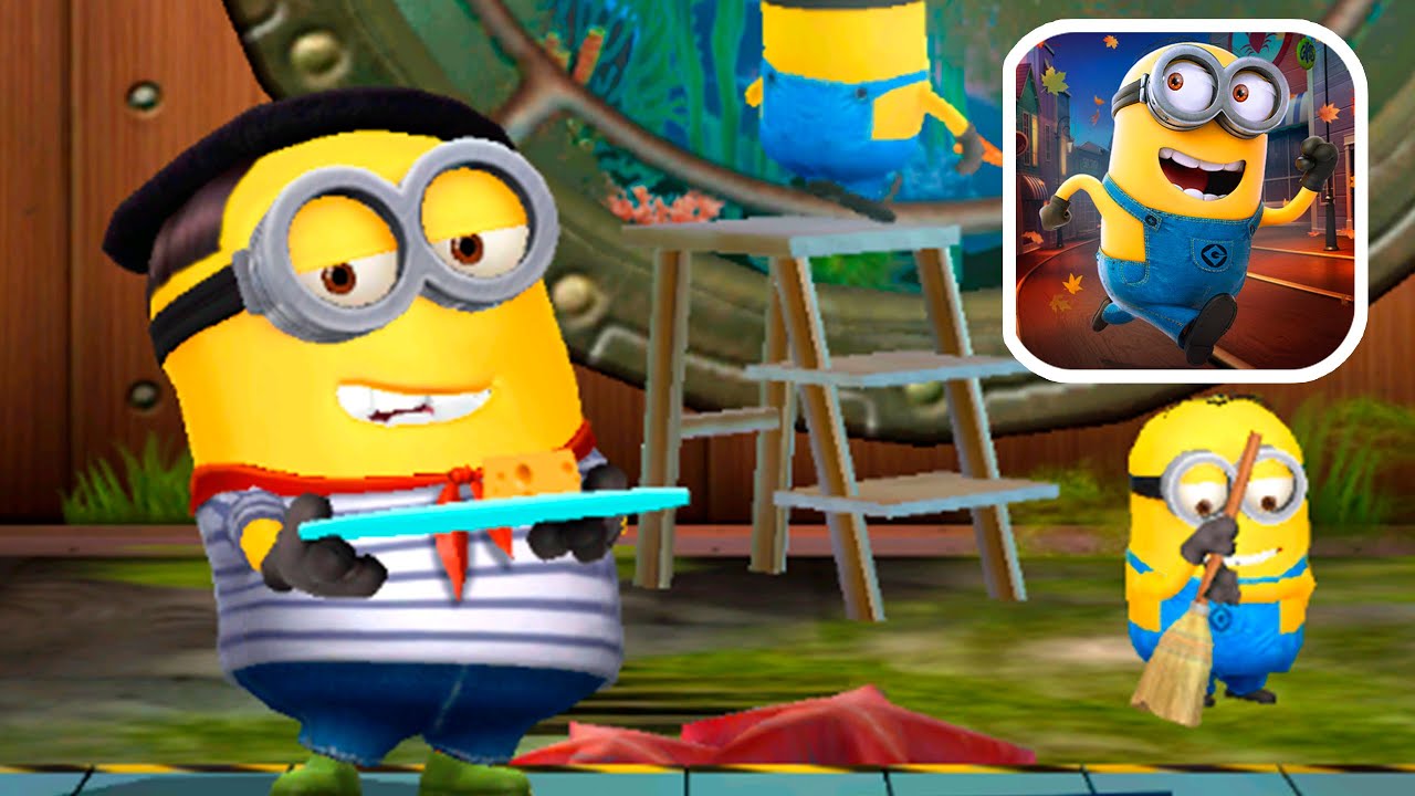 Minion Rush: FISHING PHOTO SPECIAL MISSION | NIKO COSTUME | STAGE 2 ...