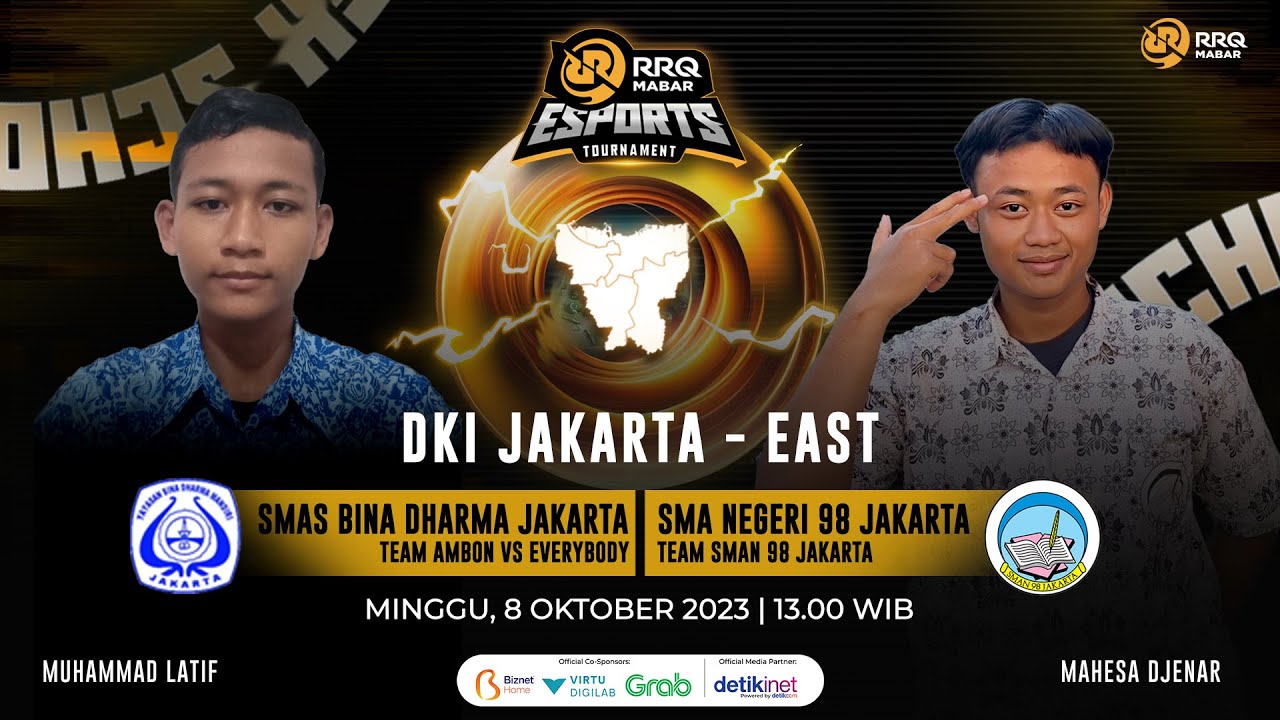[SF1 - RRQ MABAR ESPORTS TOURNAMENT SERI JAKARTA-EAST] SMAS BINA DHARMA ...