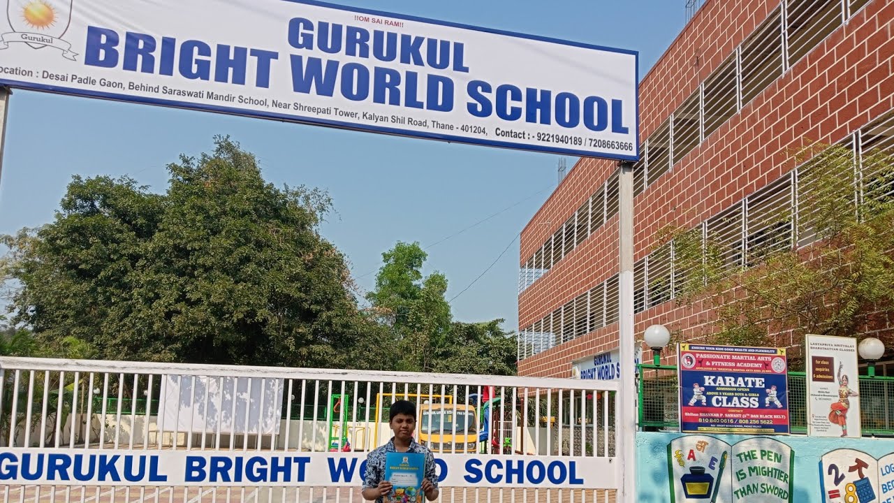 Gurukul school 🏫🏫 Lodha palava City// full vlog palava Lodha to gurukul school// - YouTube