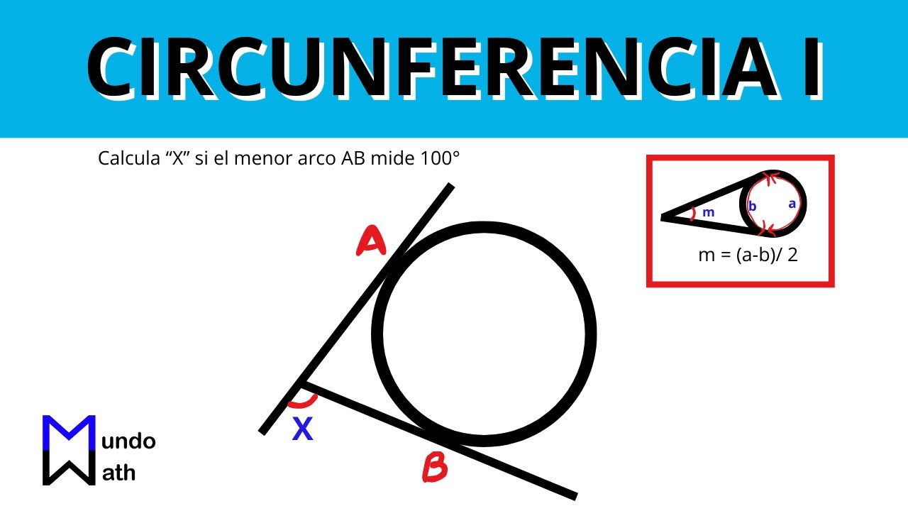 Circunferencia I - Geometría (Parte 1) - Geometría - YouTube
