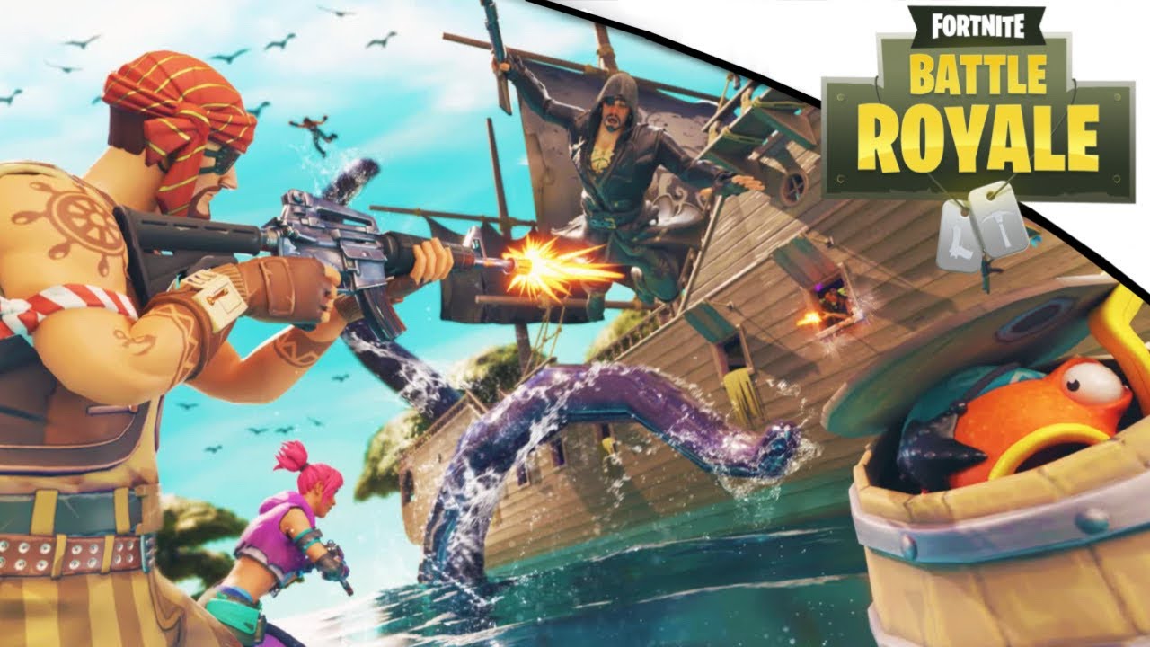 DE RETOUR CHEZ LES PIRATES ! - FORTNITE : BATTLE ROYALE [CH4-S5] - YouTube