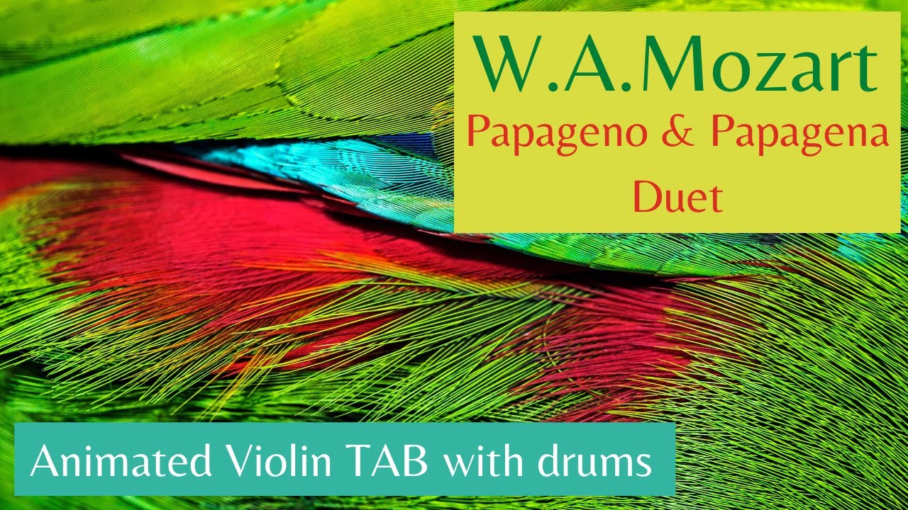 W.A.MOZART - Papageno & Papagena Duet from opera 'The Magic Flute ...