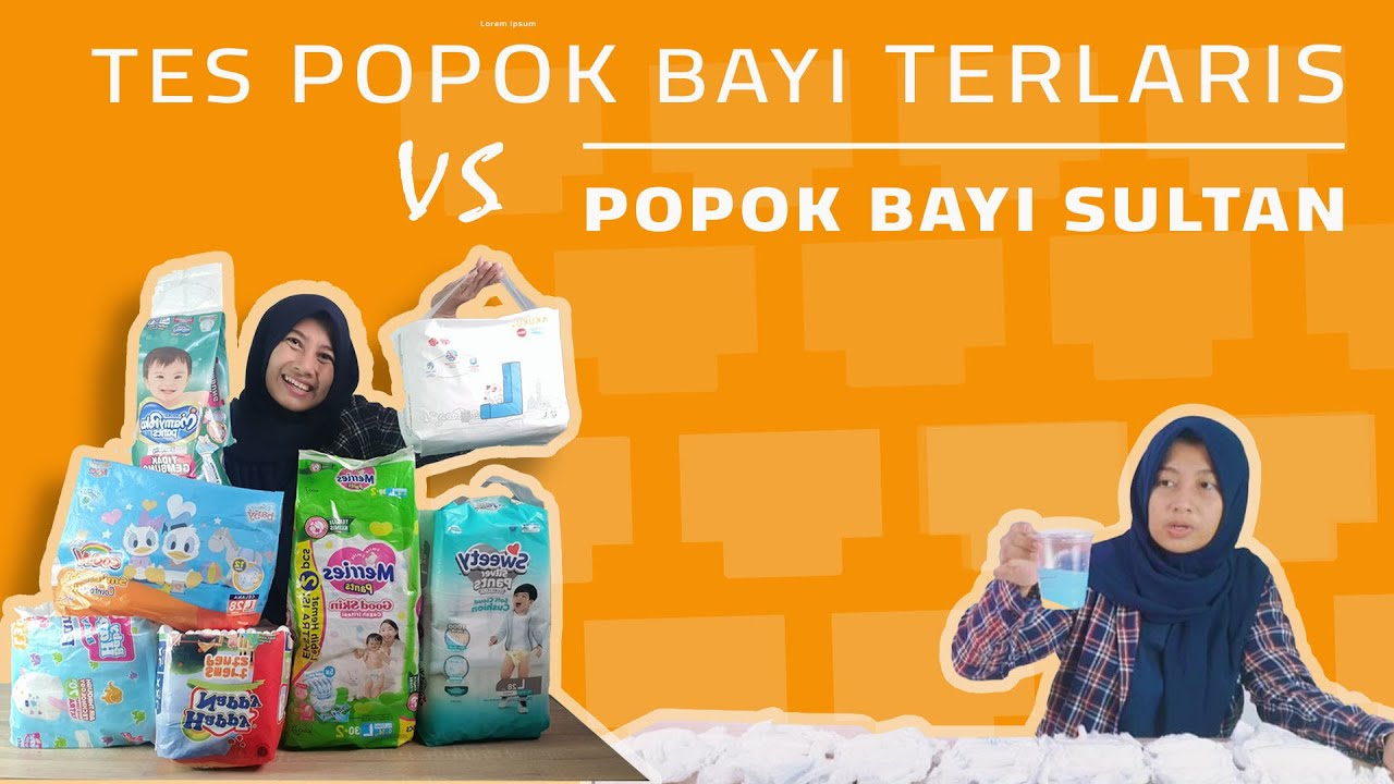 Ternyata setelah diuji ‼️ Popok Sultan vs Popok Terlaris - YouTube