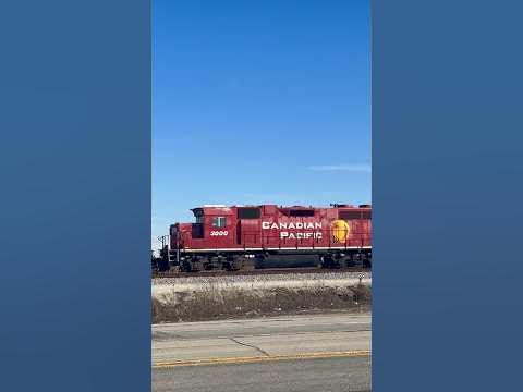 Two CP Geeps Trail On A 10,000+ Feet 249 Through Bensenville - YouTube