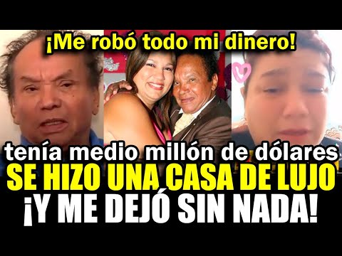 Melcochita acusa a Monserrat de dejarlo sin nada y termina con ella tras 17 años “Se gastó $500mil”