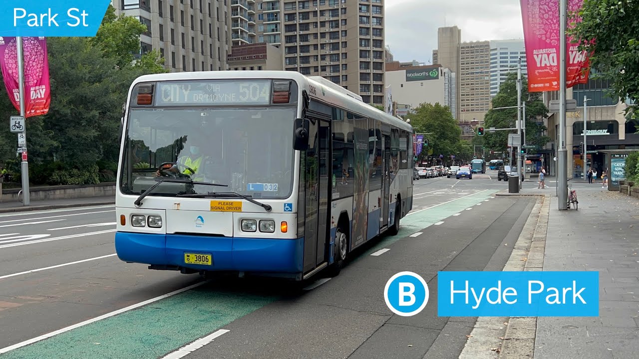 Transport for Sydney Vlog 406: Hyde Park Buses - Park Street - YouTube