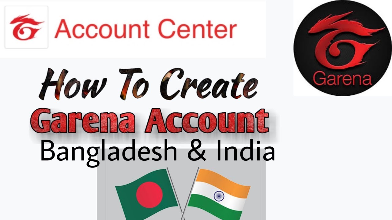 How To Create Garena Account In Bangladesh & India | Gaming Radi | Free ...