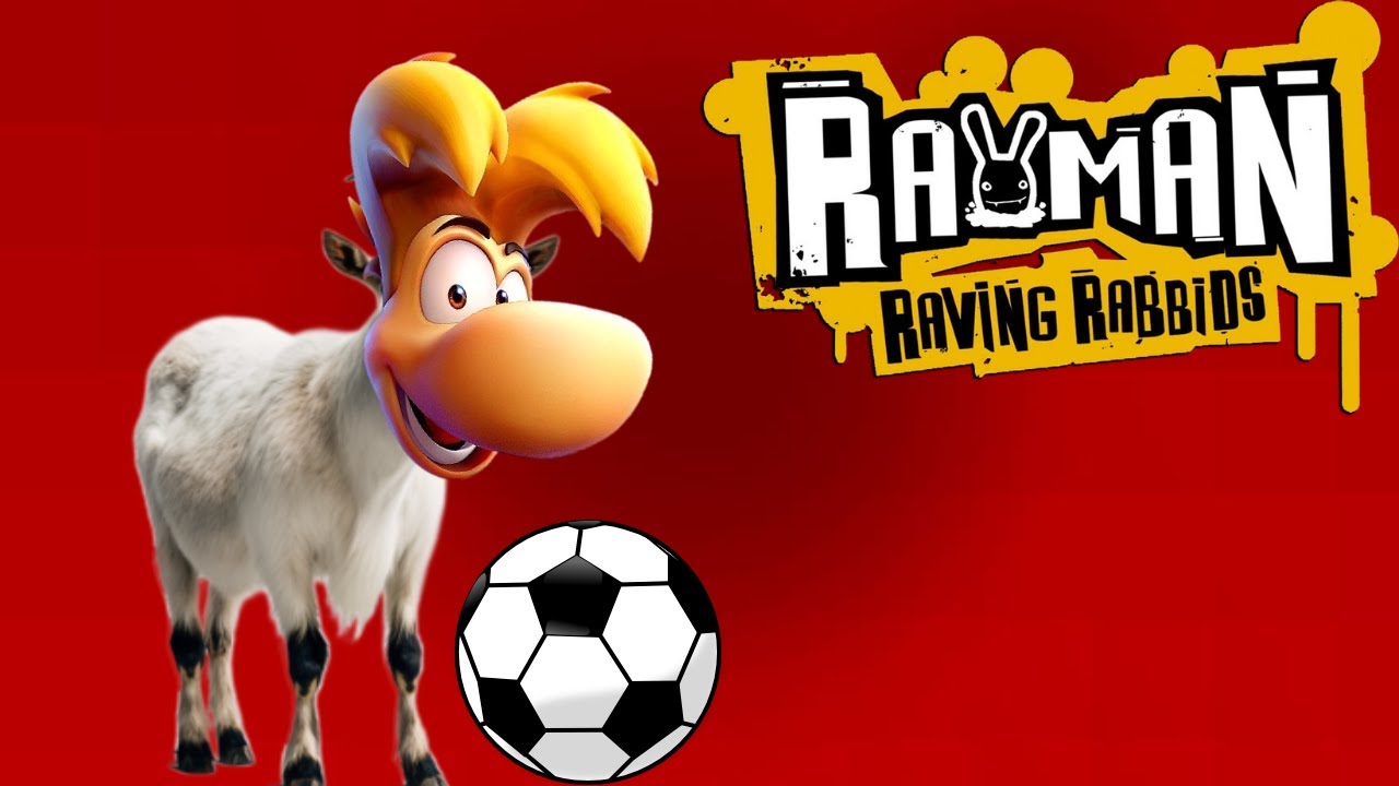 Rayman Raving Rabbids | Granny Rayman the goat - YouTube