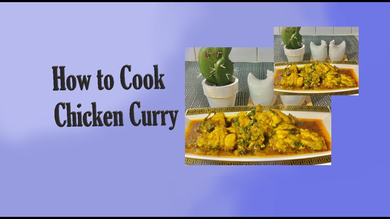 How to Make Chicken Curry - YouTube