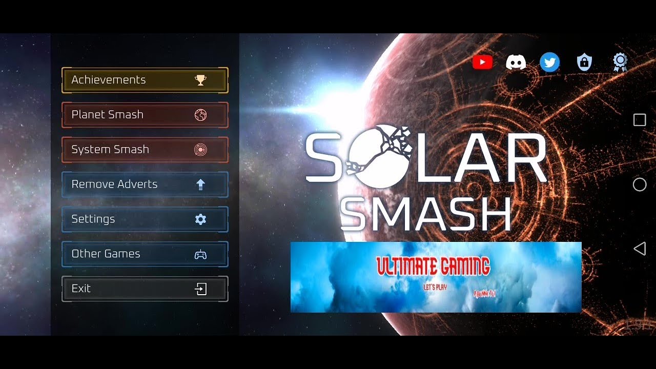 Découverte : SOLAR SMASH mobile , un gros kiff - YouTube