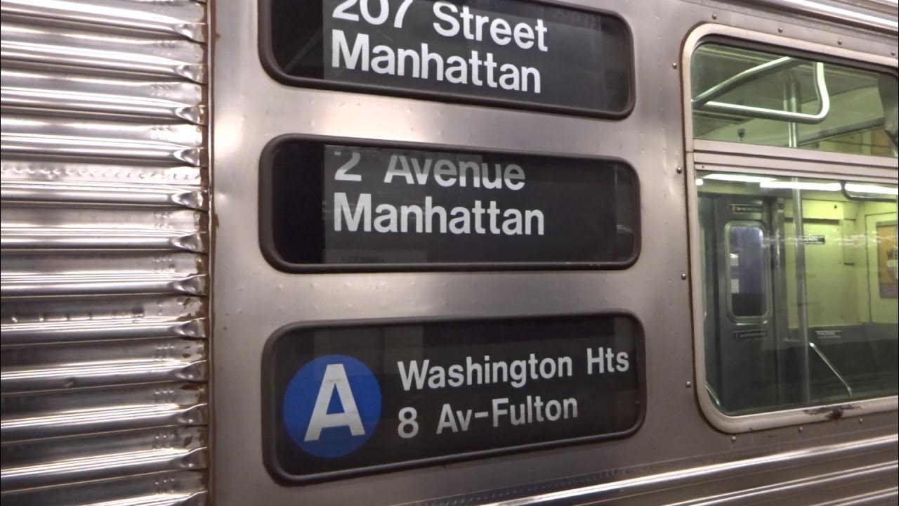 NYC Subway Special: 168th Street-bound R32 (C) Leaving 2nd Avenue (B6 Track) - YouTube
