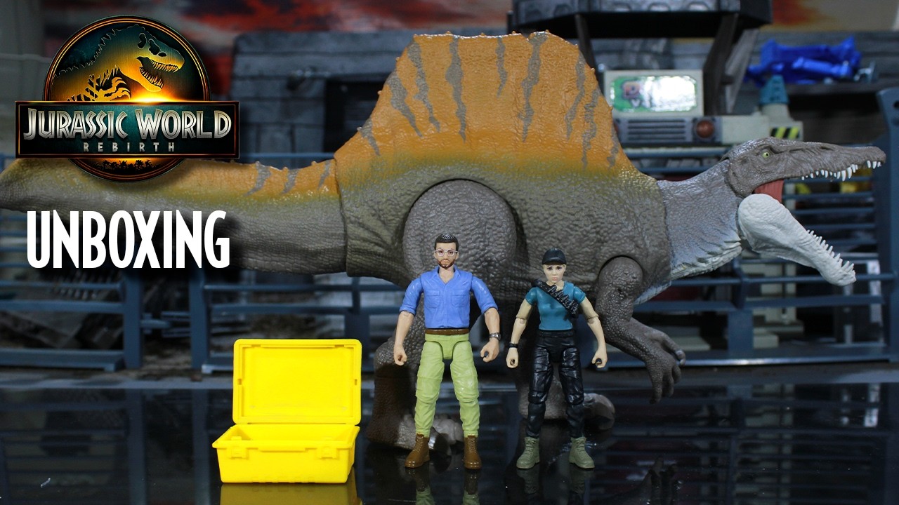 🔥🦖 EL MEJOR SET EXCLUSIVO DE REBIRTH | SPINOSAURUS DANGER SET UNBOXING ...