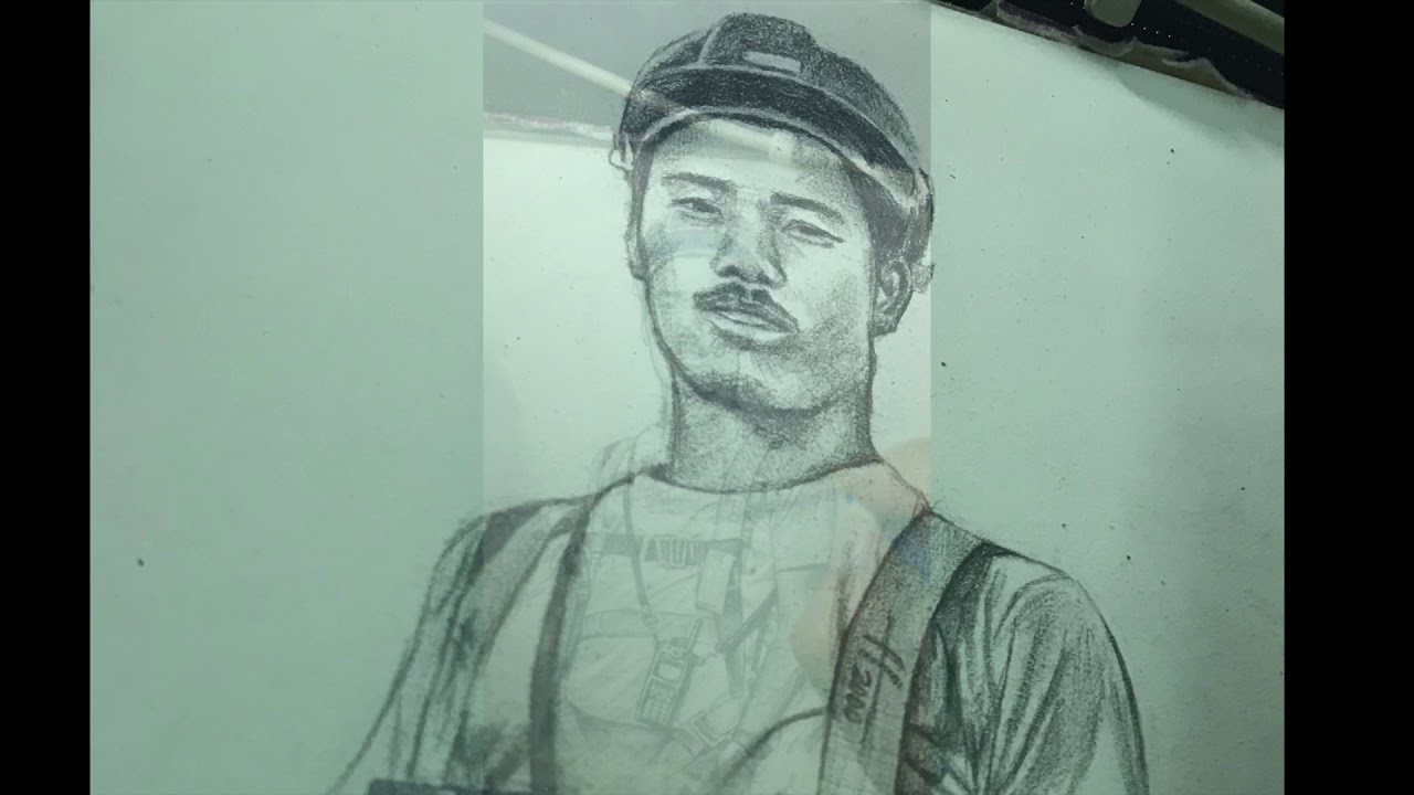 Bishal Tamang - Drawing by Phatta Kong artist - YouTube