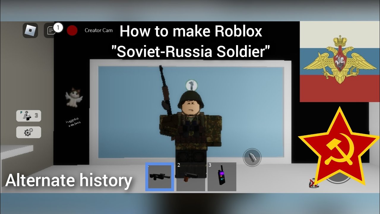 Brookhaven Rp: How To Make "Russia-Soviet" Soldier (Alternate History ...