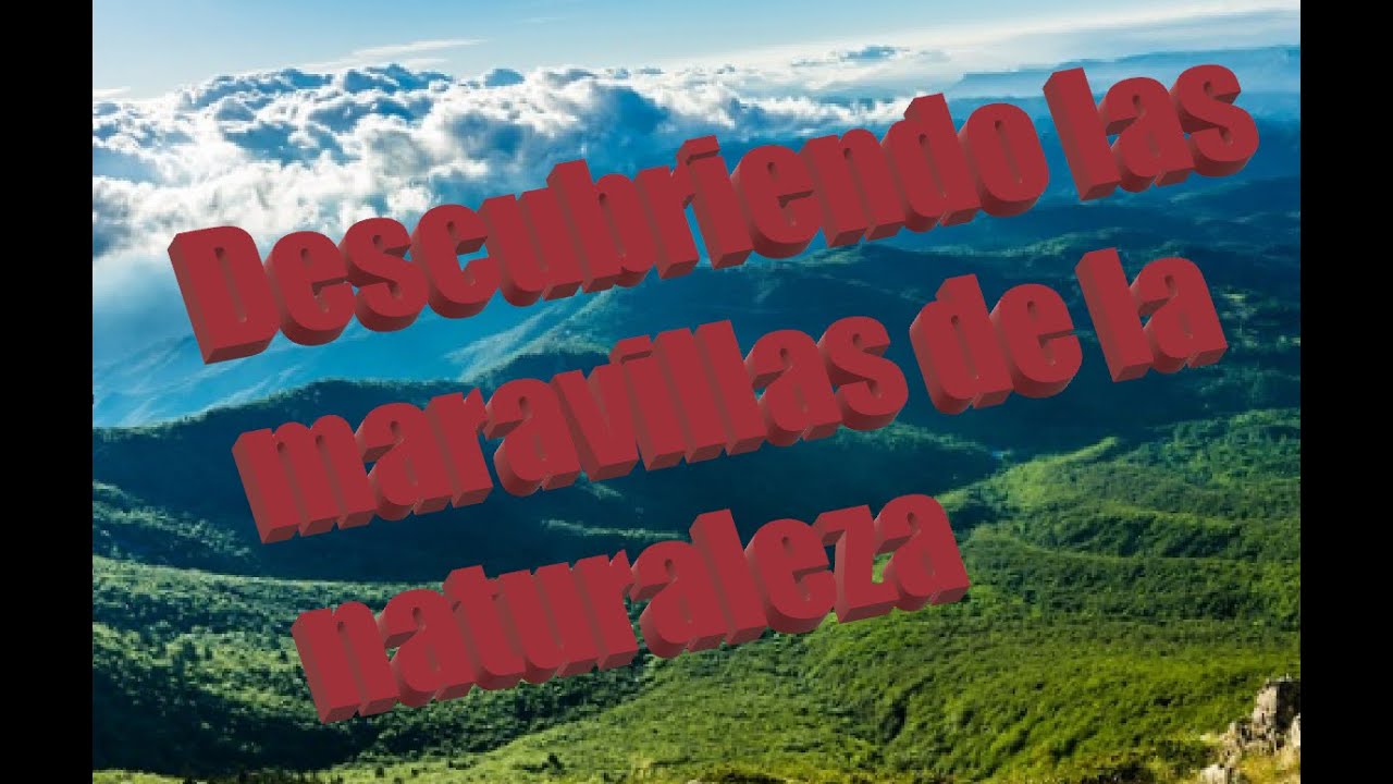 Descubriendo las maravillas de la naturaleza - YouTube