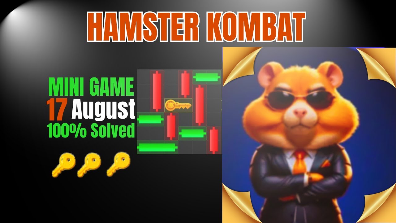 key 29! 17 august how to solve mini game PUZZLE in hamster kombat (100% ... key 29! 17 august how to solve mini game PUZZLE in hamster kombat (100% ...