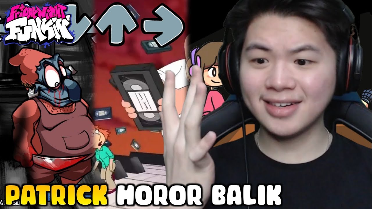 PATRICK HOROR KEMBALI... CREEPYPASTA FAMILY GUY?! MELODII ADA DI FNF ...