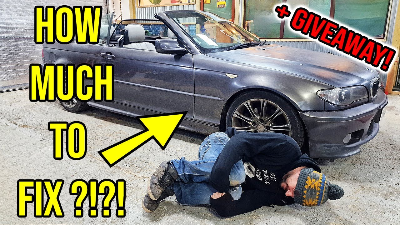 How Much to Fix Our BROKEN BMW E46 330CD Cabriolet!?!? - YouTube