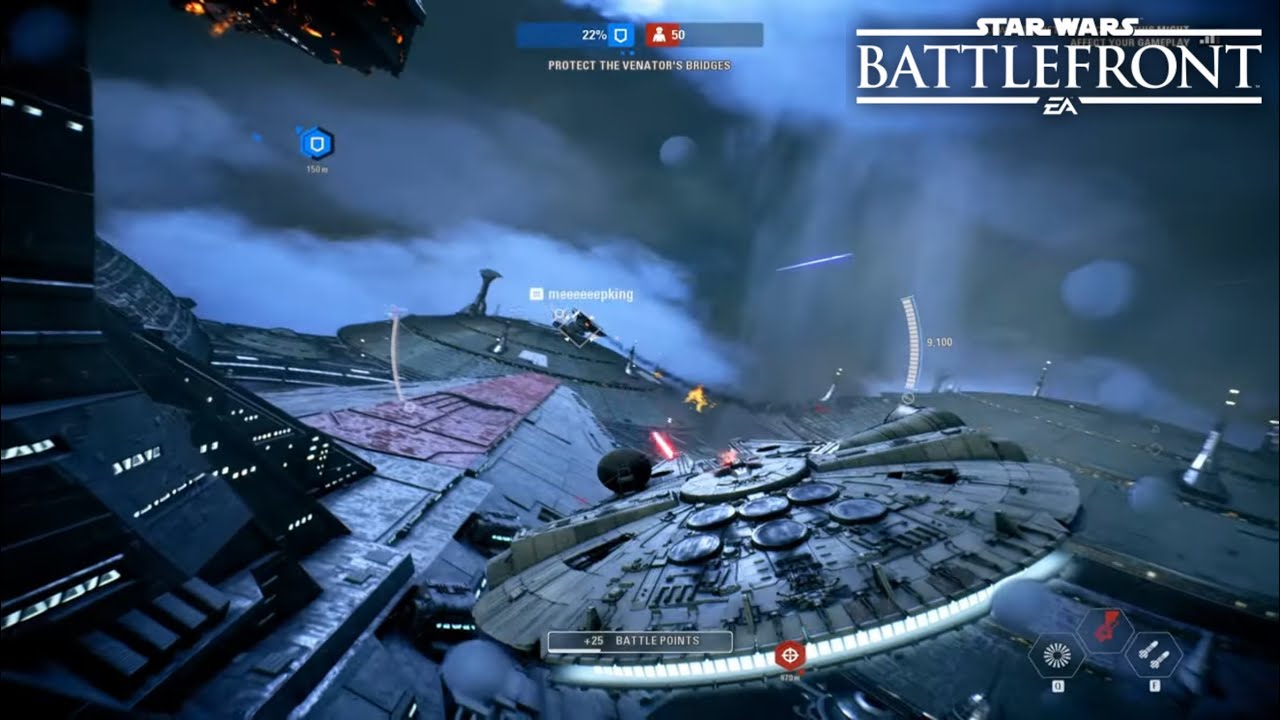 Star Wars Battlefront 2: Starfighter Assault Gameplay | Kamino - YouTube