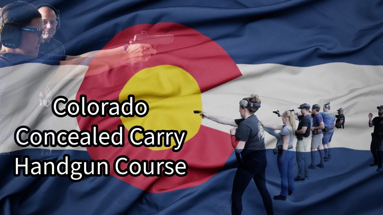 Colorado Concealed Carry Permit Class - YouTube