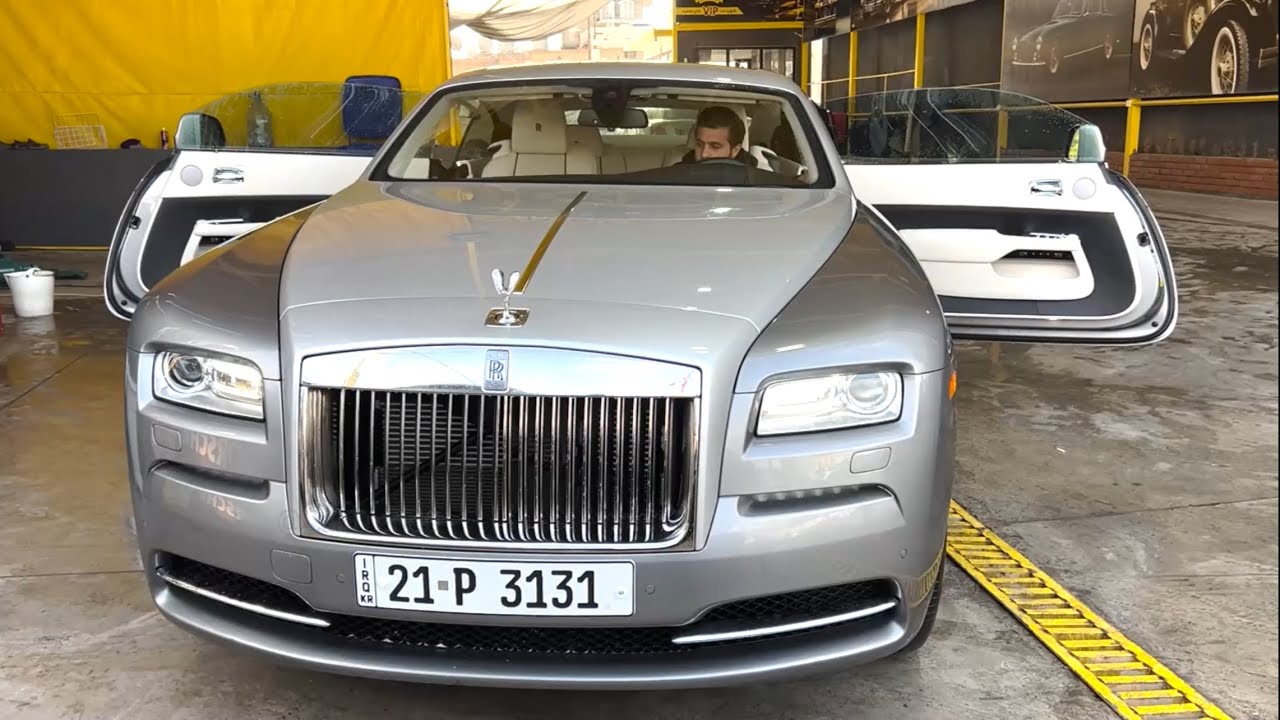 Washing a Rolls-Royce: From Dusty to Showroom Shine! - YouTube