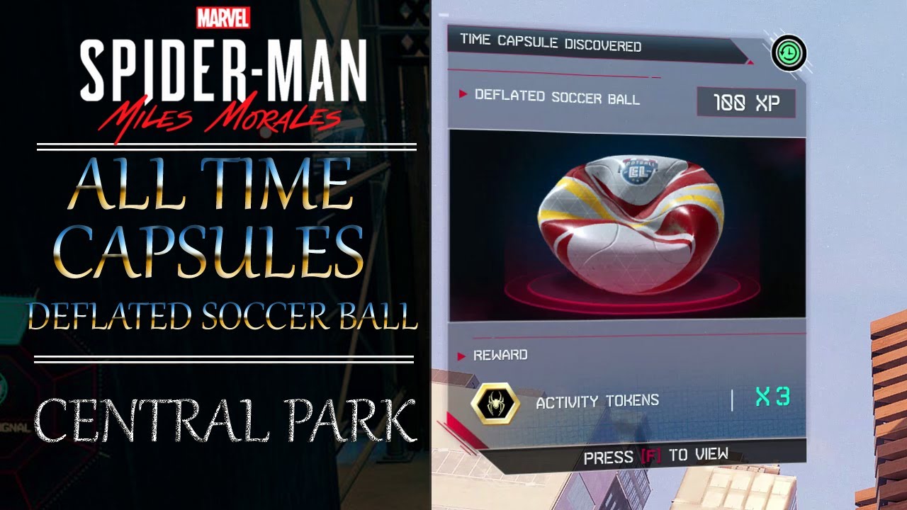 Marvel’s Spider-Man: Miles Morales | All Time Capsules | Central Park ...