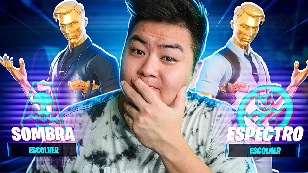 ÚLTIMA ESCOLHA! MIDAS SOMBRA OU ESPECTRO? | FORTNITE - YouTube