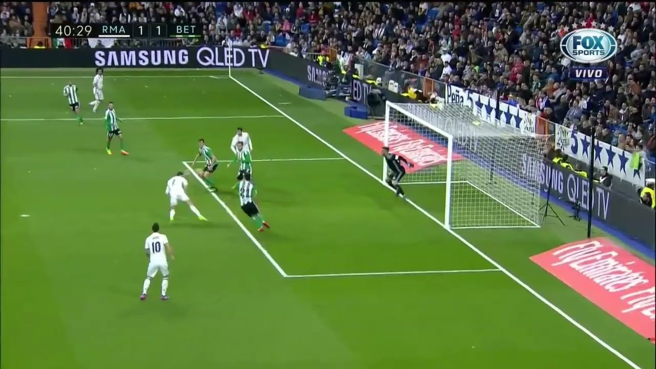 Gol do Cristiano Ronaldo Real Madrid 1x1 Real Batis HD (12/03/2017 ...