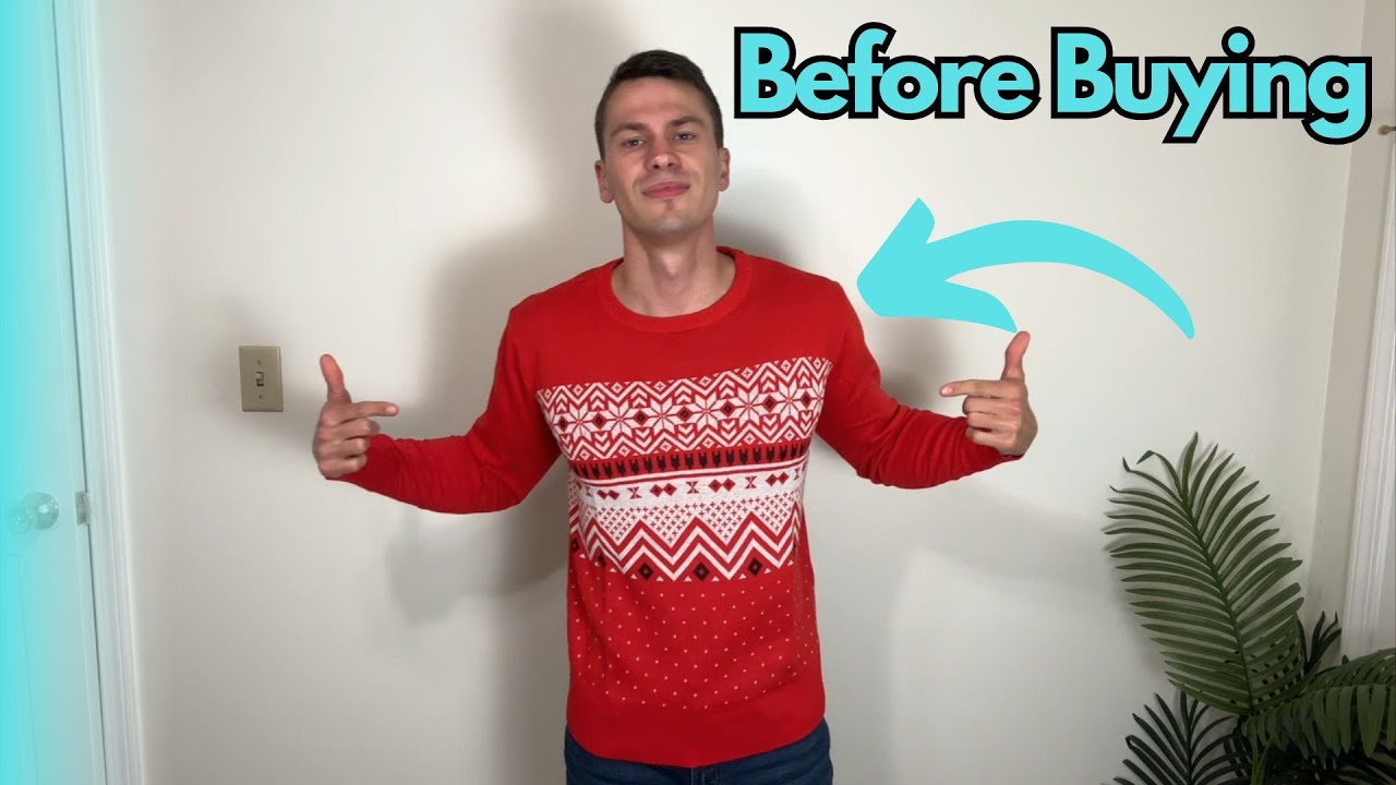 Coofandy Slim Pullover Sweater Review and Size Guide - YouTube