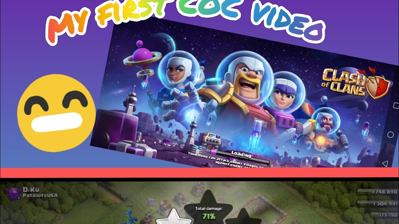 Clash Of Clans first attack failed😭😭// First time played and attack ...