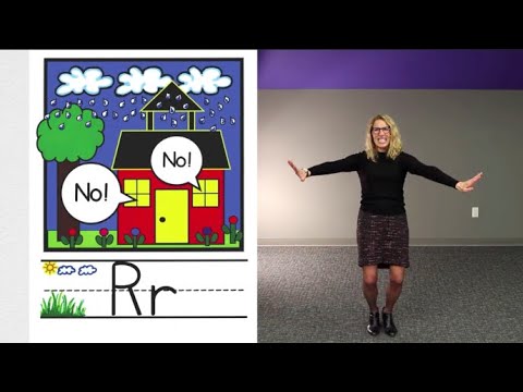 Letter R Phonics Dance - YouTube