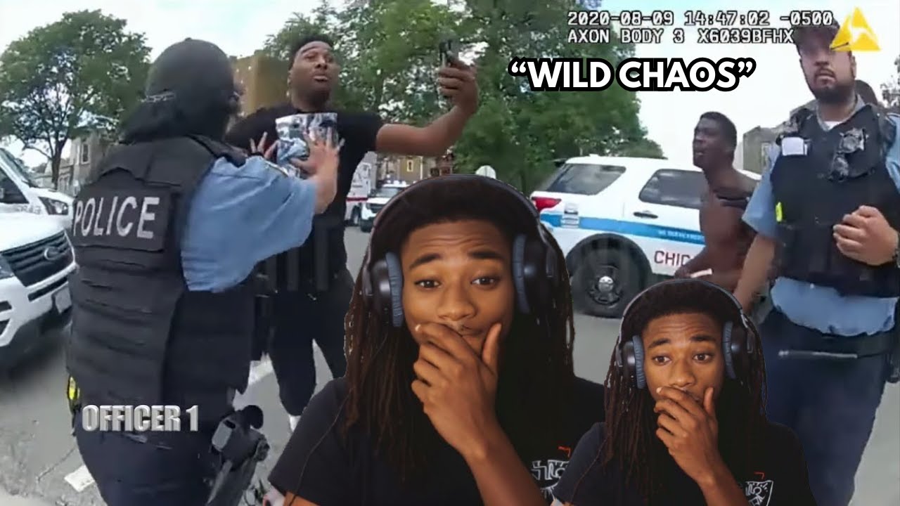Reaction To Chicago Bodycam Footage Of A Suspect Running From Police ...