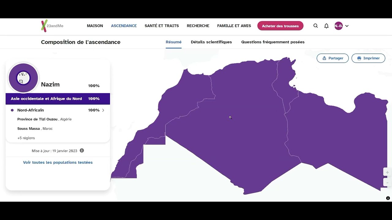 23andme DNA test result- Algerian Amaziɣ 🇩🇿(North African ...