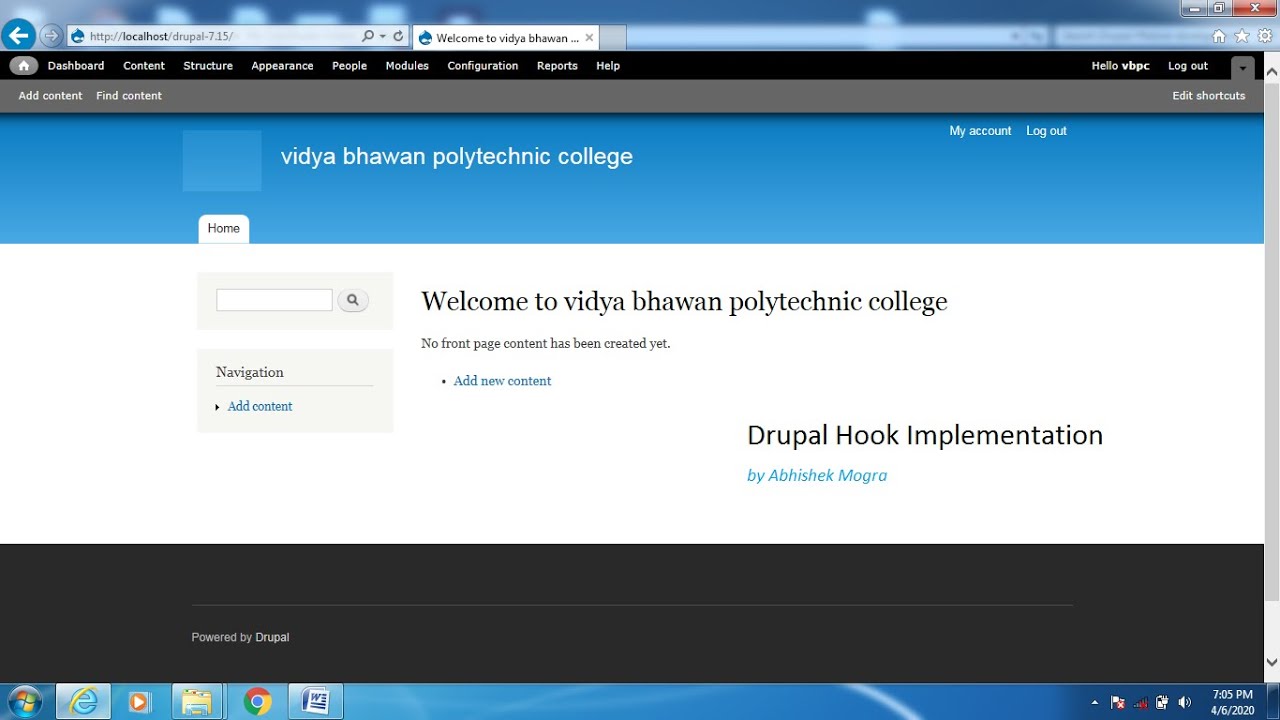 Drupal Hook Implementation - YouTube